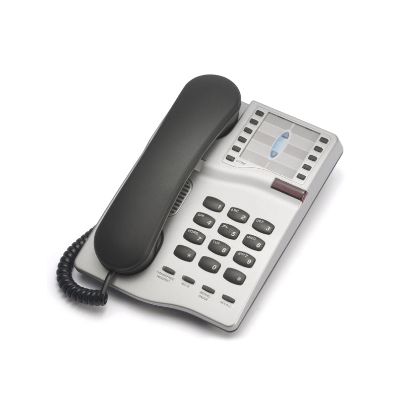 Interquartz Gemini IQ333 Analogue Phone (Silver) – The Headset Shop